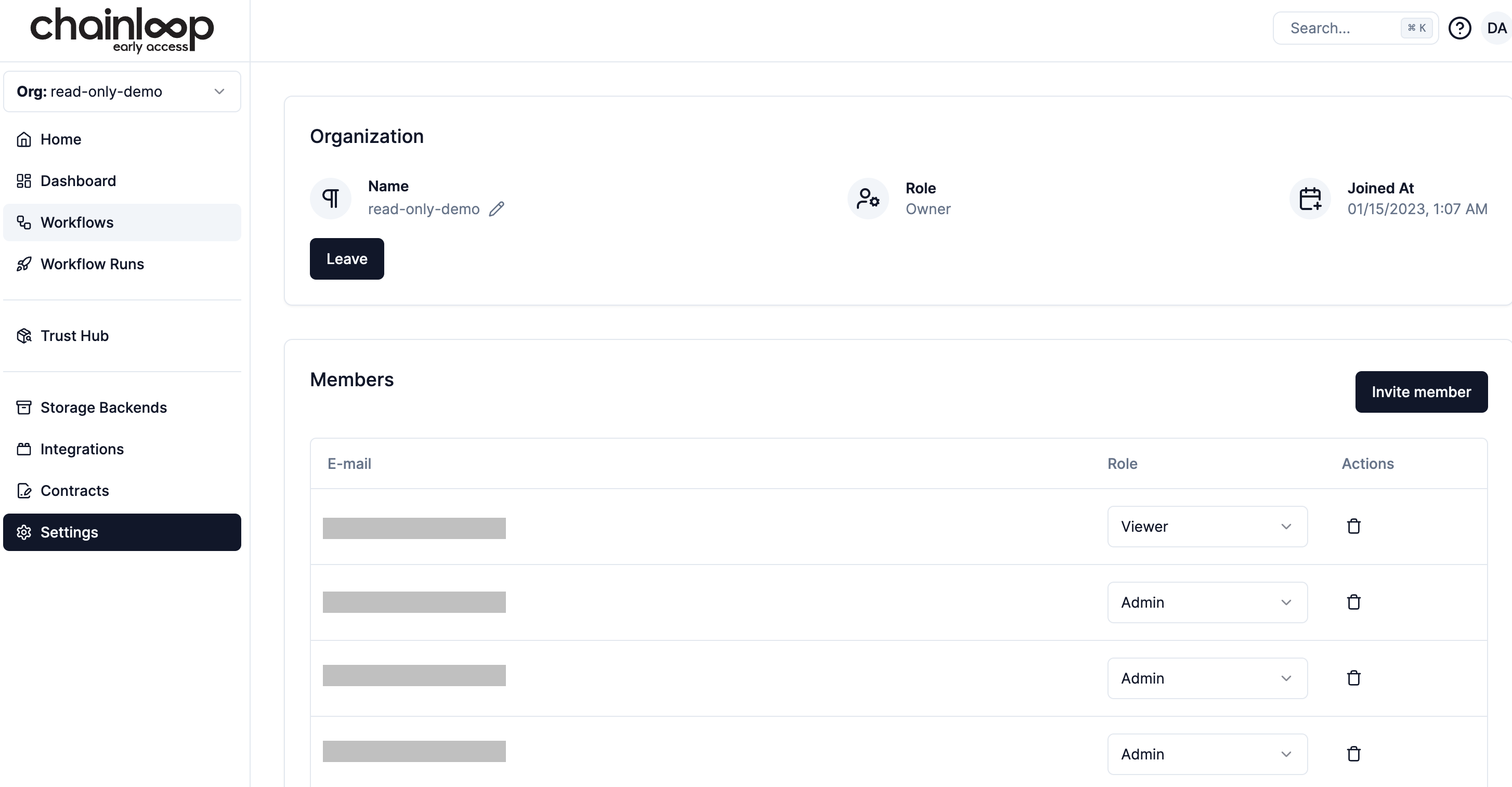 Home [chainloop.dev]